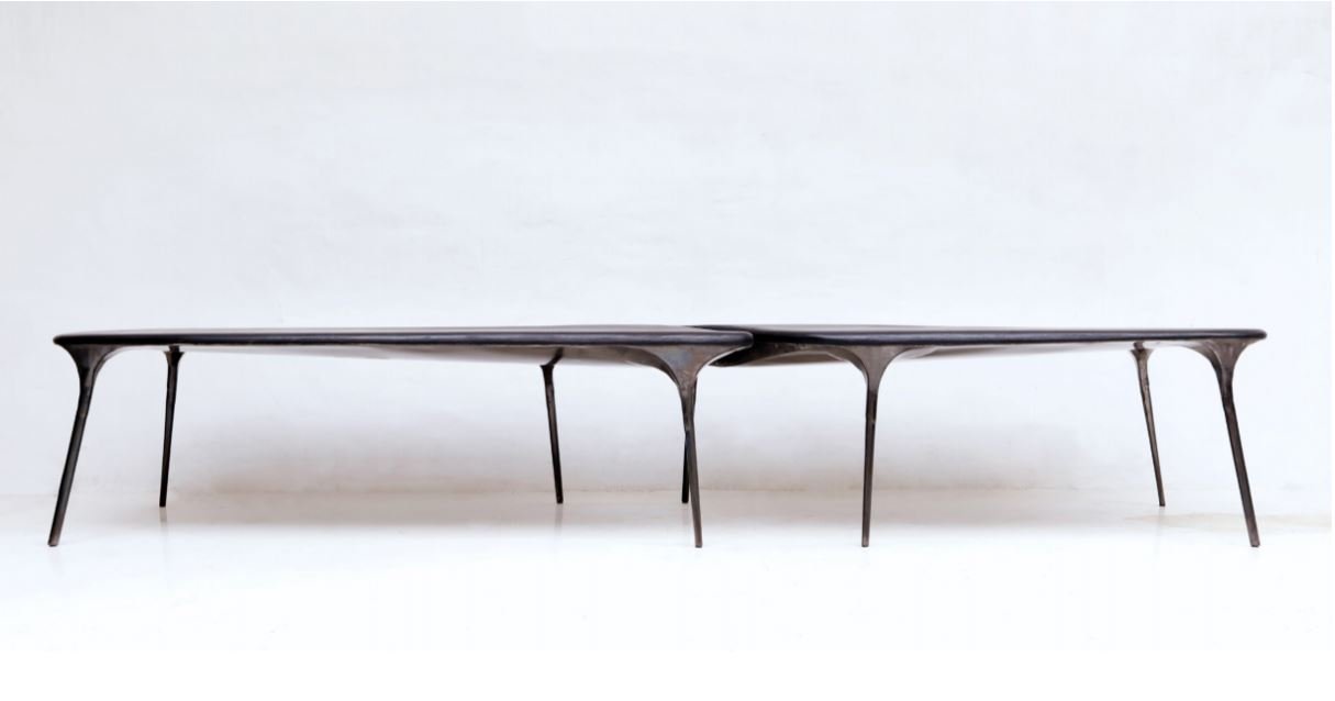 Valentin Loellmann 2 Pieces Table — DAVID GILL GALLERY