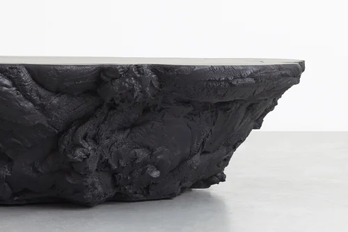 FS Coffee Table 'Rubber' Black — DAVID GILL GALLERY