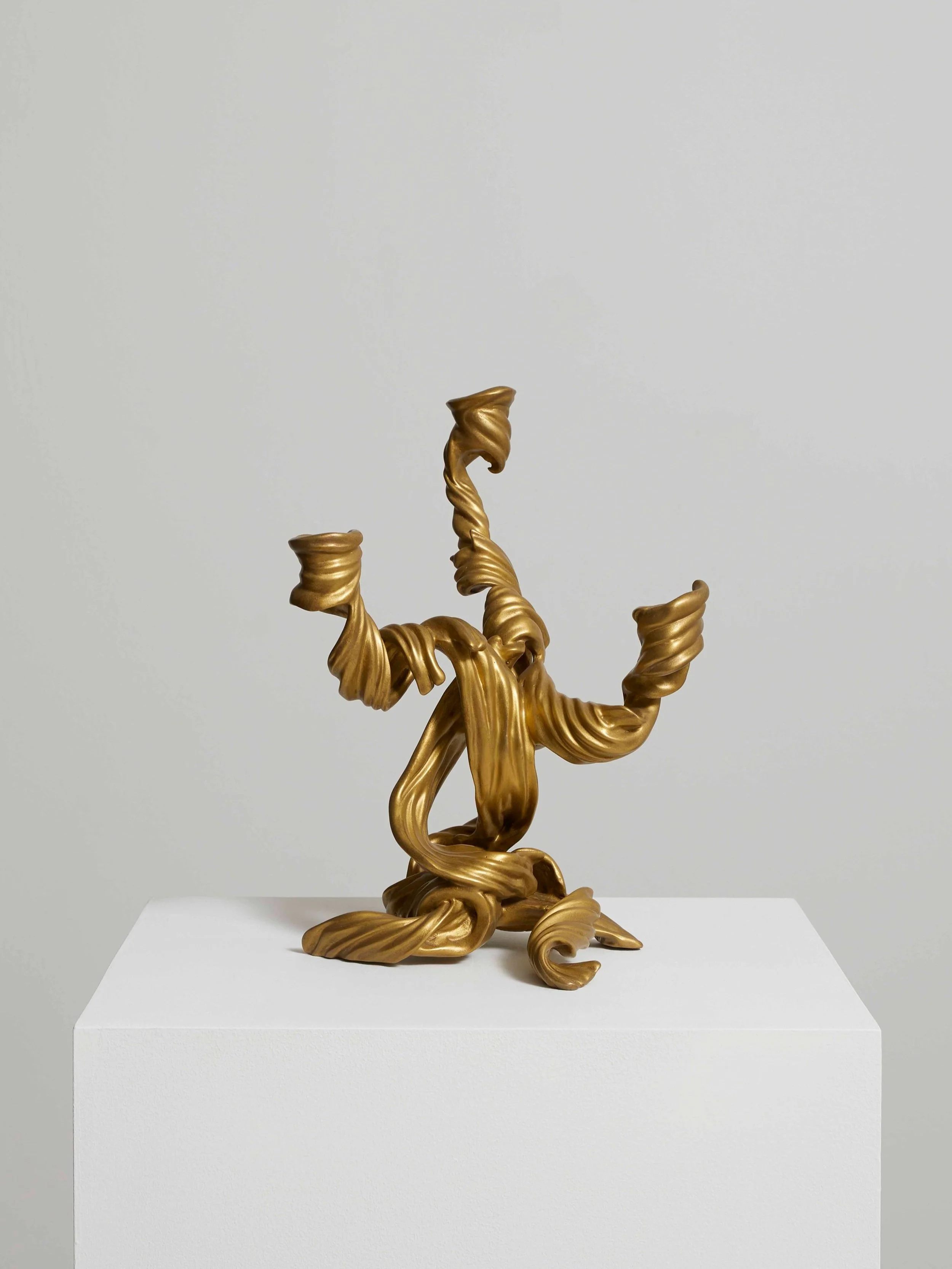 SB Candelabra 'Dancing Queen' (Gold) — DAVID GILL GALLERY