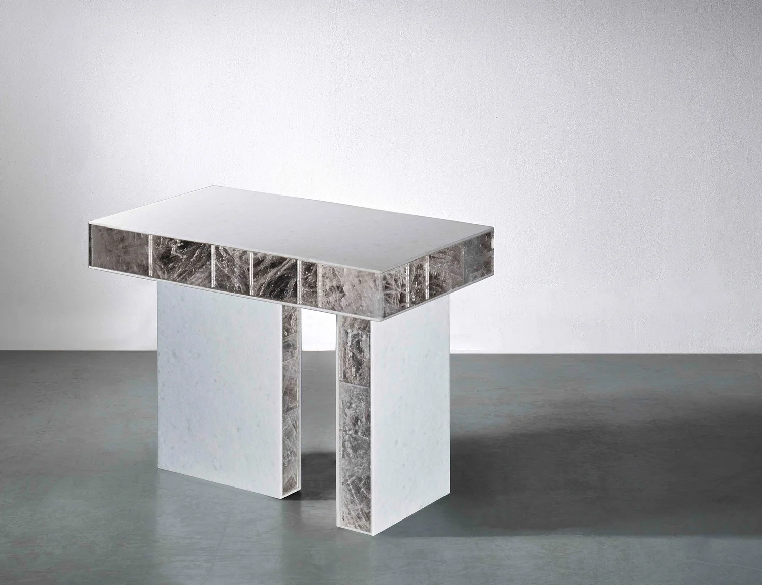 MB Bedside Table 'Rock Crystal' — DAVID GILL GALLERY