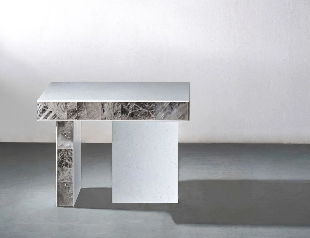MB Bedside Table 'Rock Crystal' — DAVID GILL GALLERY