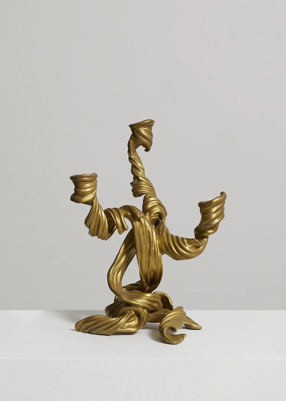 SB Candelabra 'Dancing Queen' (Gold) — DAVID GILL GALLERY