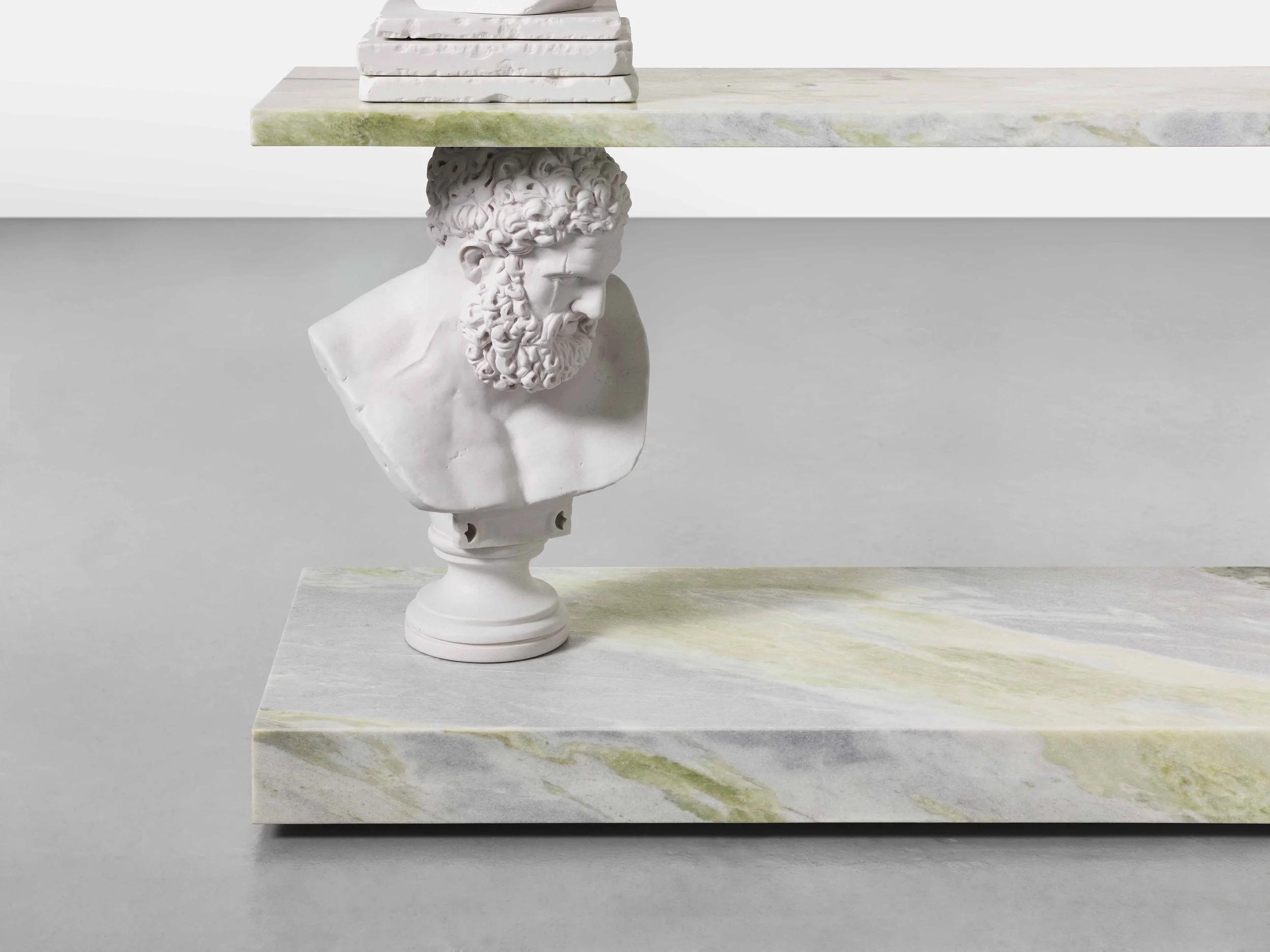 SE 'Shelves Bust' Marble — DAVID GILL GALLERY