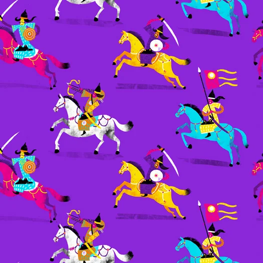 Mongol Hoards Pattern — Migy