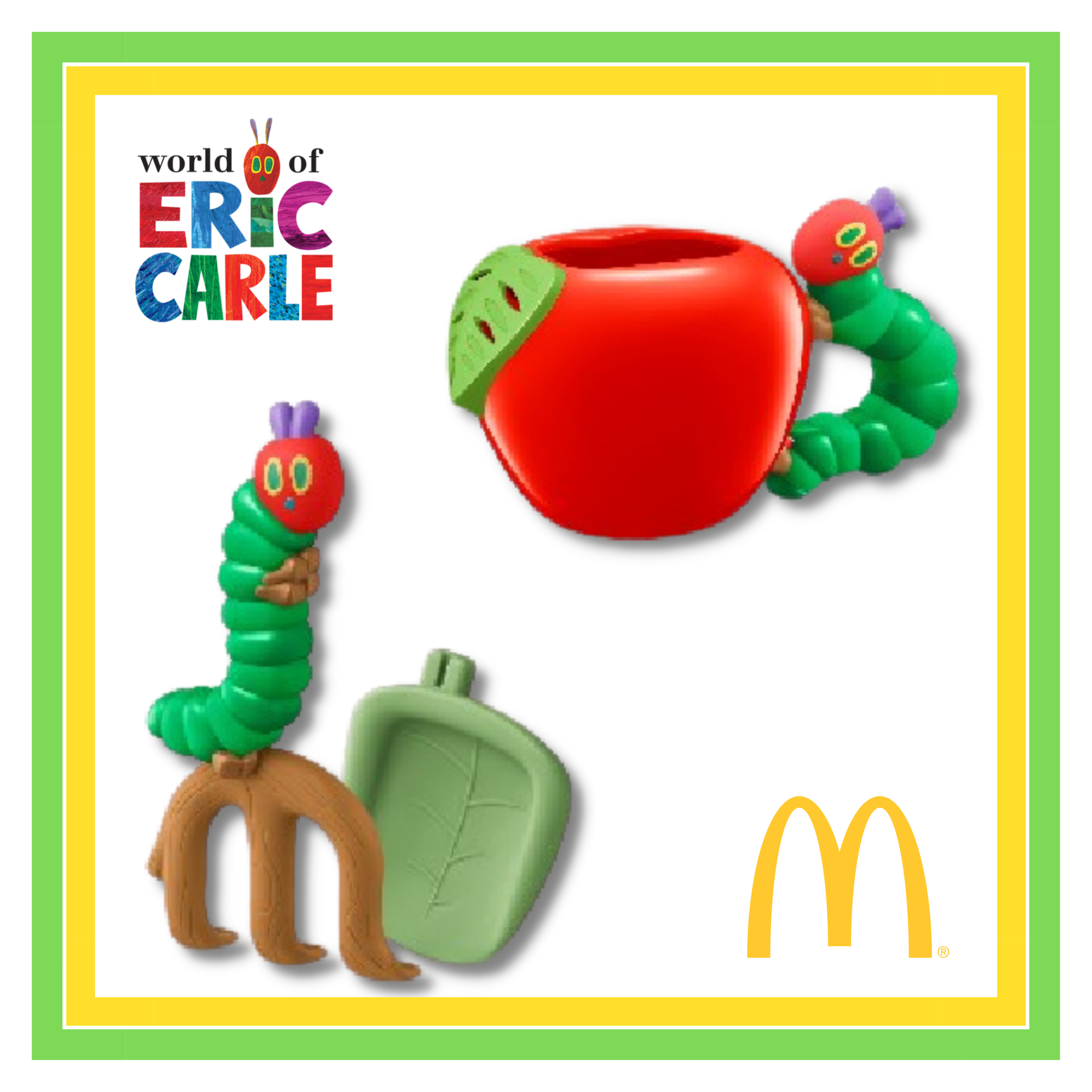 Very Hungry Caterpillar Happy Meal At McDonald’s Japan — Joester Loria ...