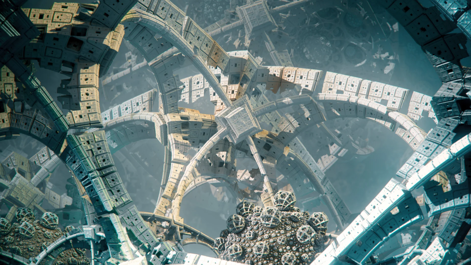 Fractal Cathedral VJ-Pack — Julius Horsthuis