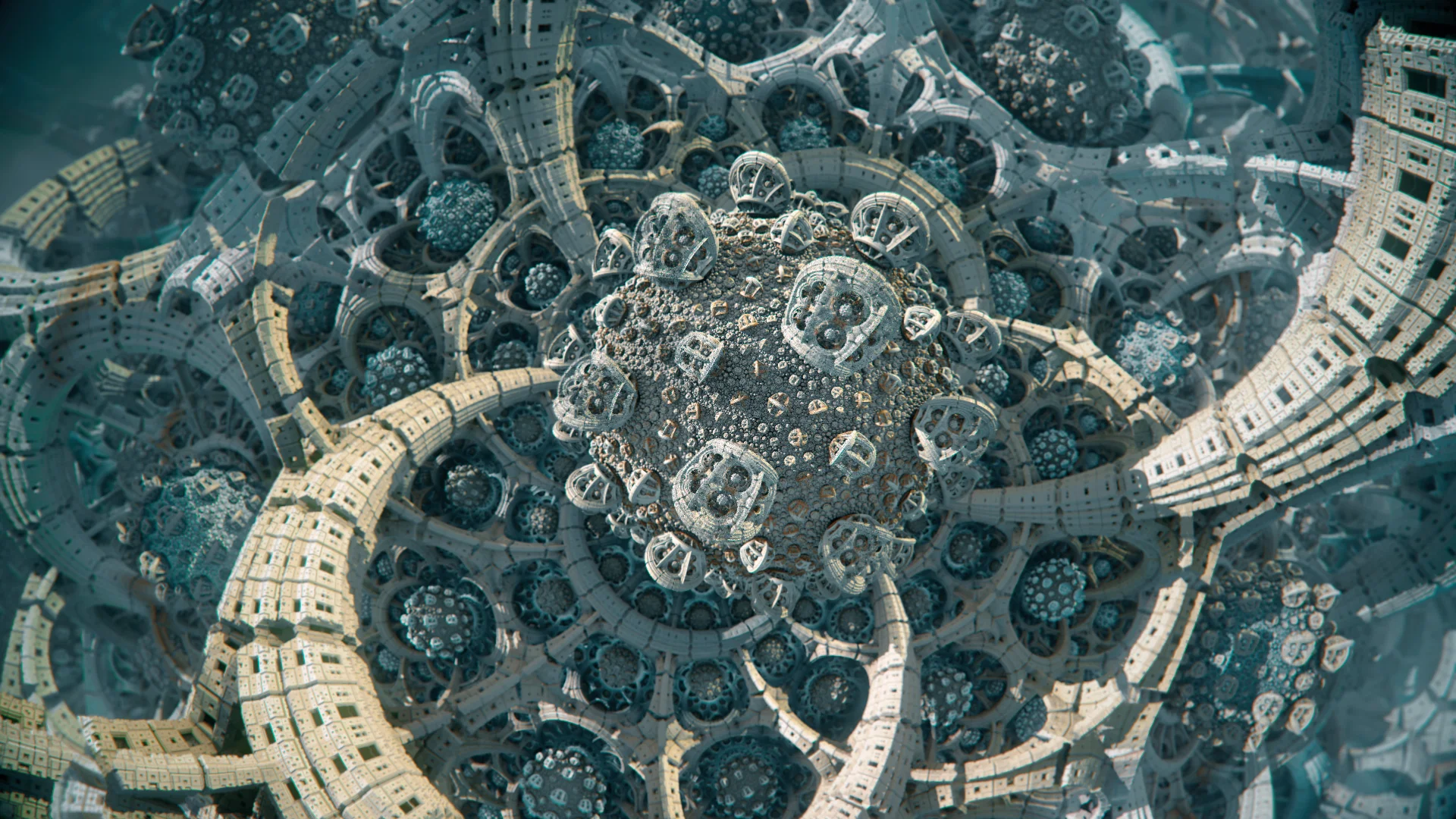 Fractal Cathedral VJ-Pack — Julius Horsthuis