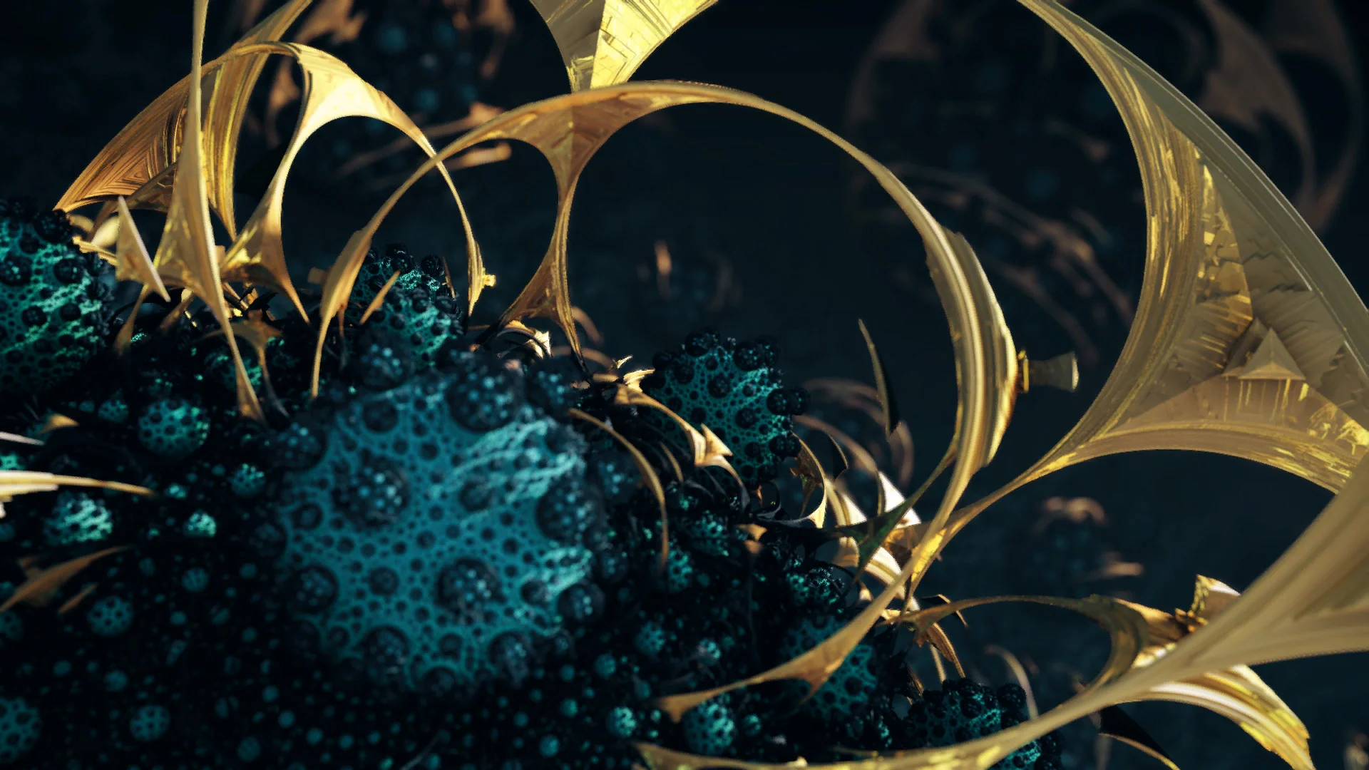 Fractal Gold and Machines Pack — Julius Horsthuis