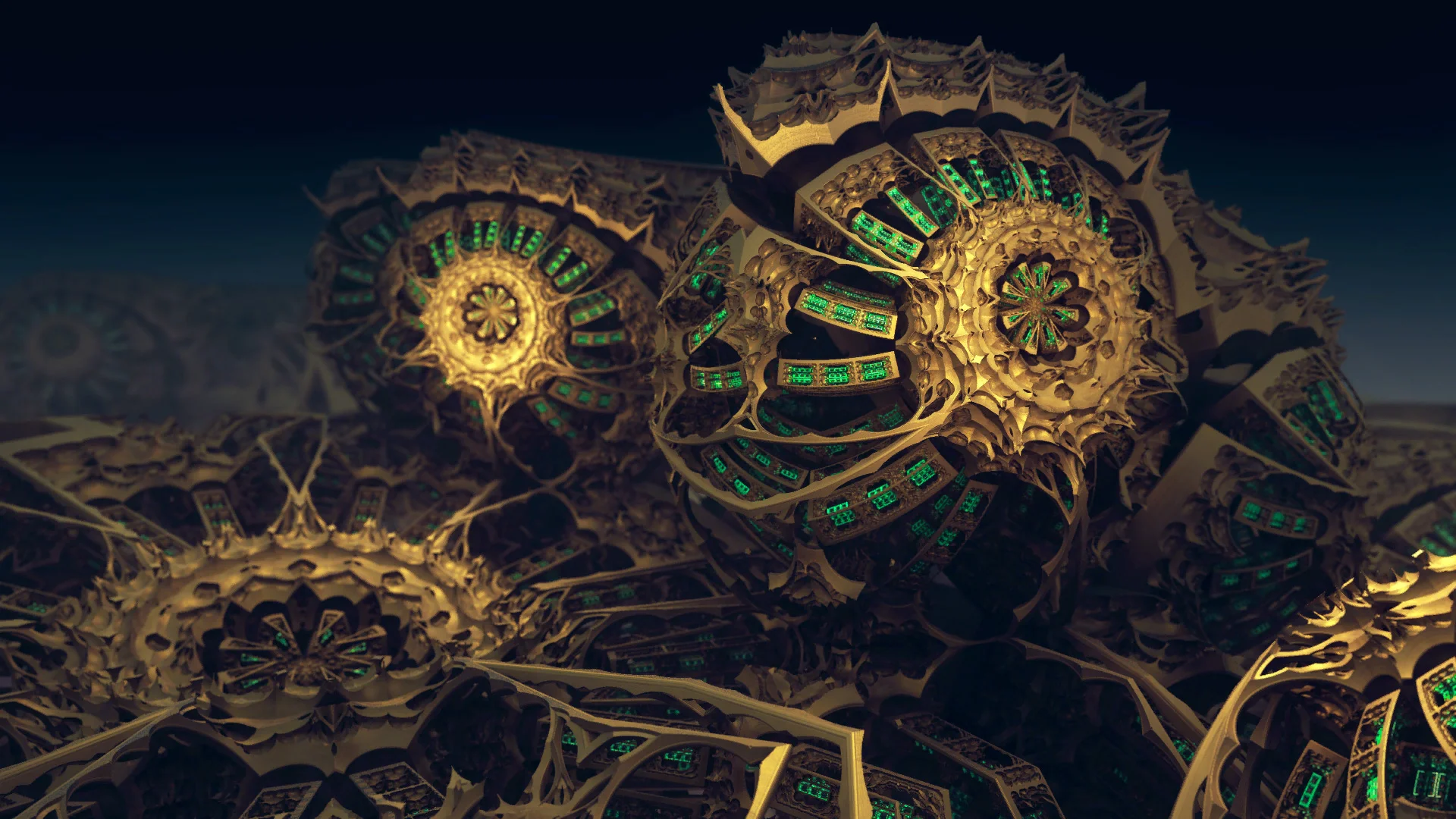 Fractal Gold and Machines Pack — Julius Horsthuis