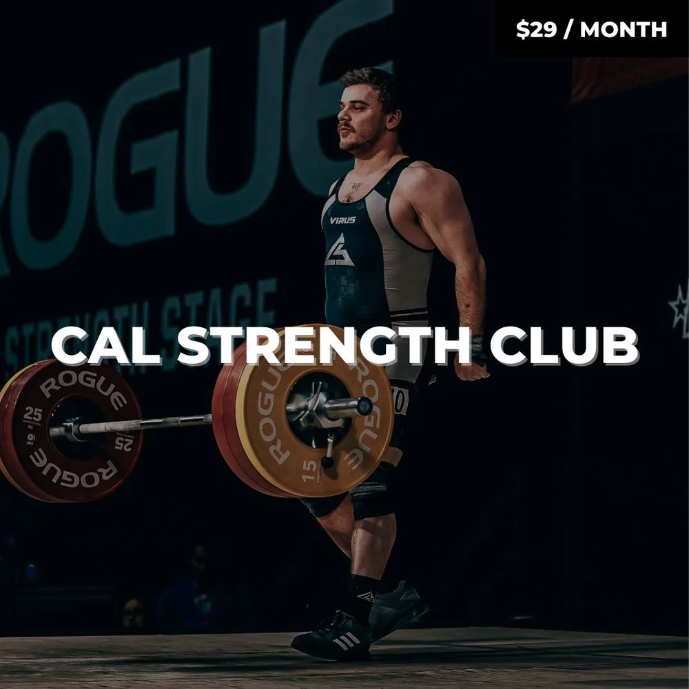 Online Training Programs — California Strength