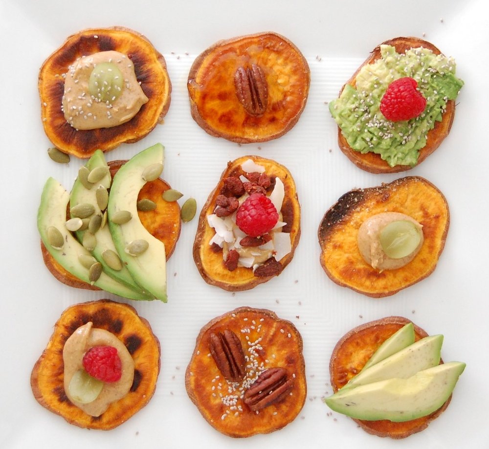 The Minnie Chef - sweet potato toasties