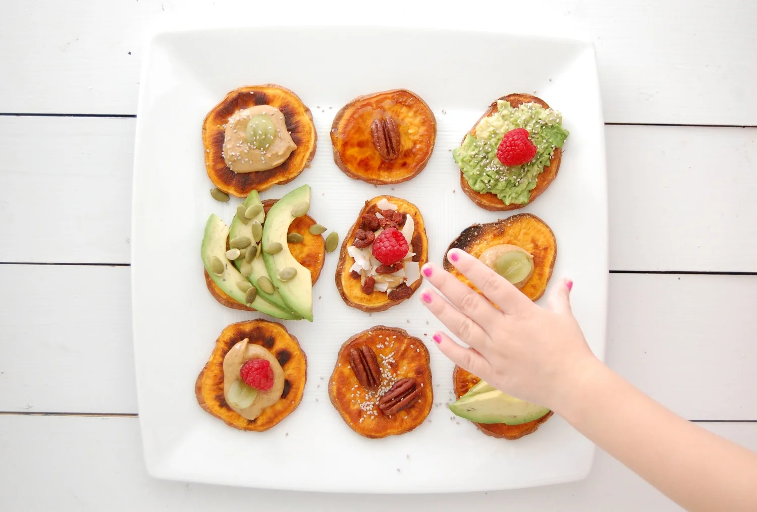 The Minnie Chef - sweet potato toasties