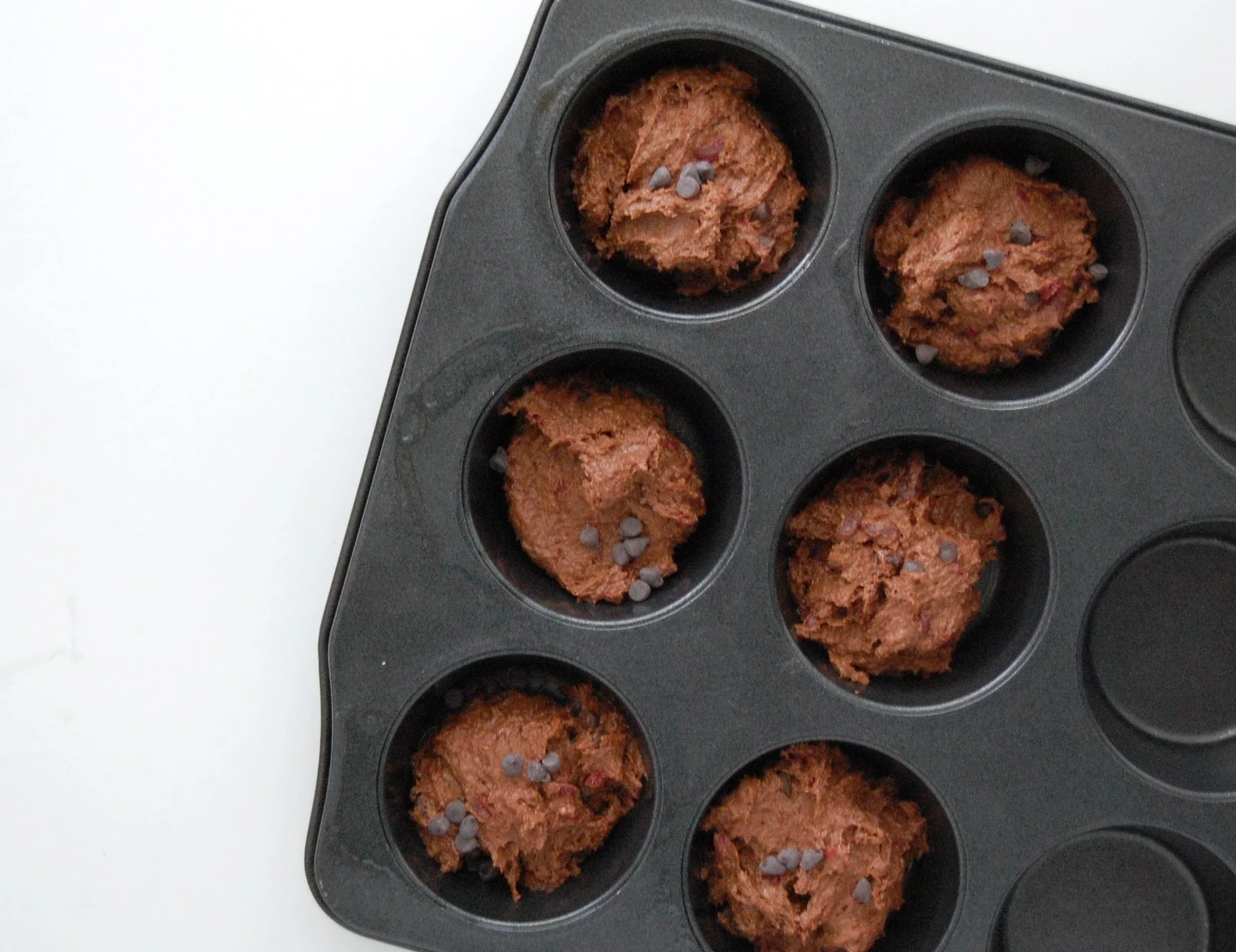 The Minnie Chef - red velvet beet muffins