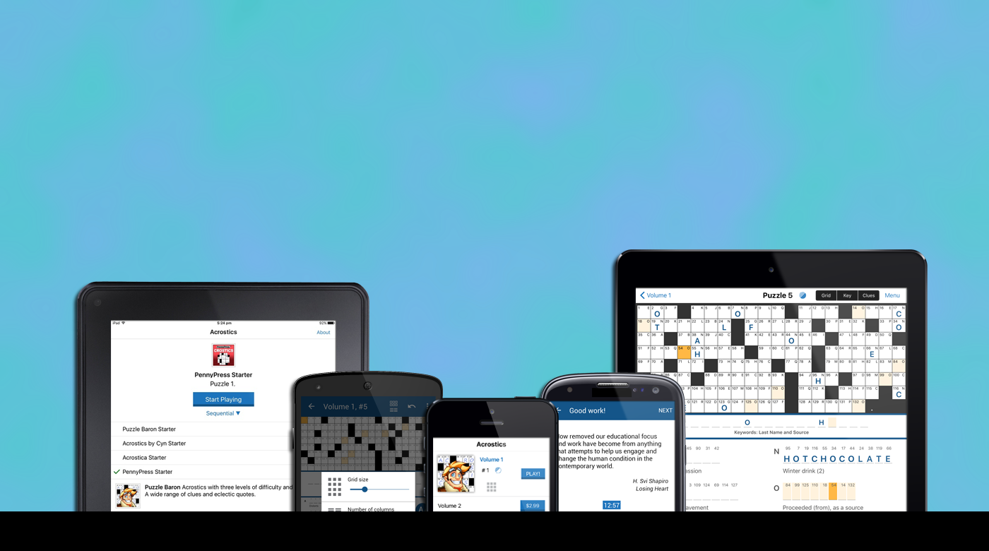 Acrostics — Egghead Games