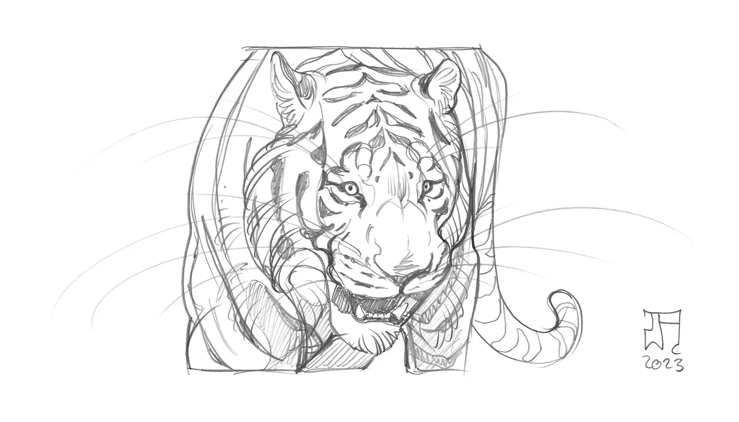 Sketch — J.A.W. Cooper