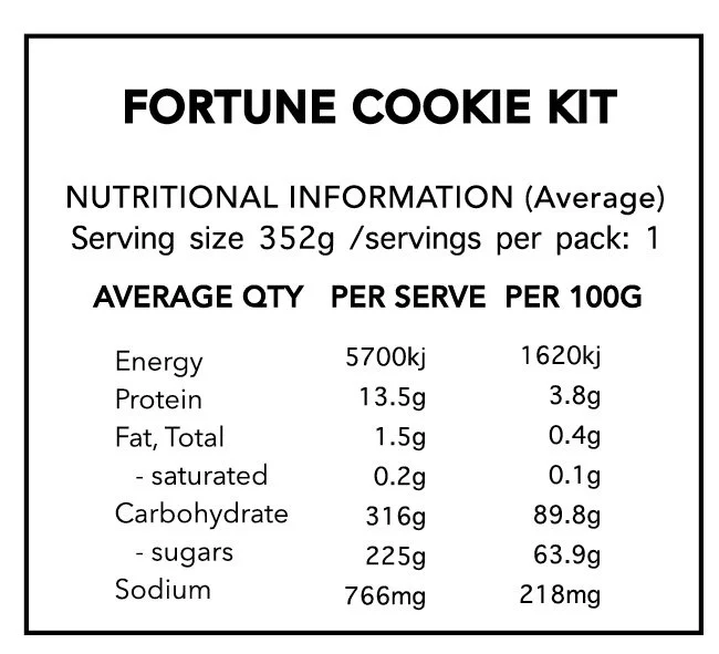 FORTUNE COOKIE KIT — Asian Food Republic - The Food Republic