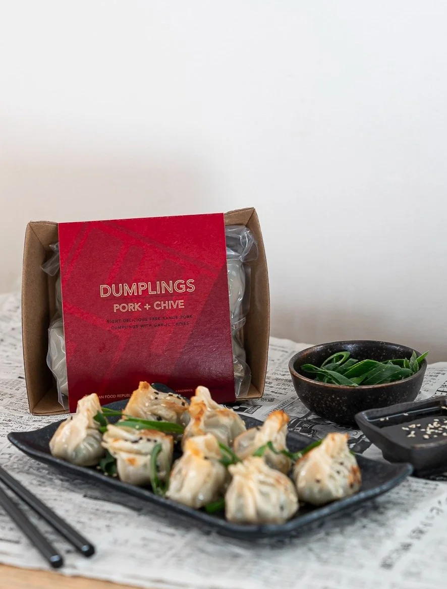 CRISPY PORK & CHIVE DUMPLINGS — Asian Food Republic