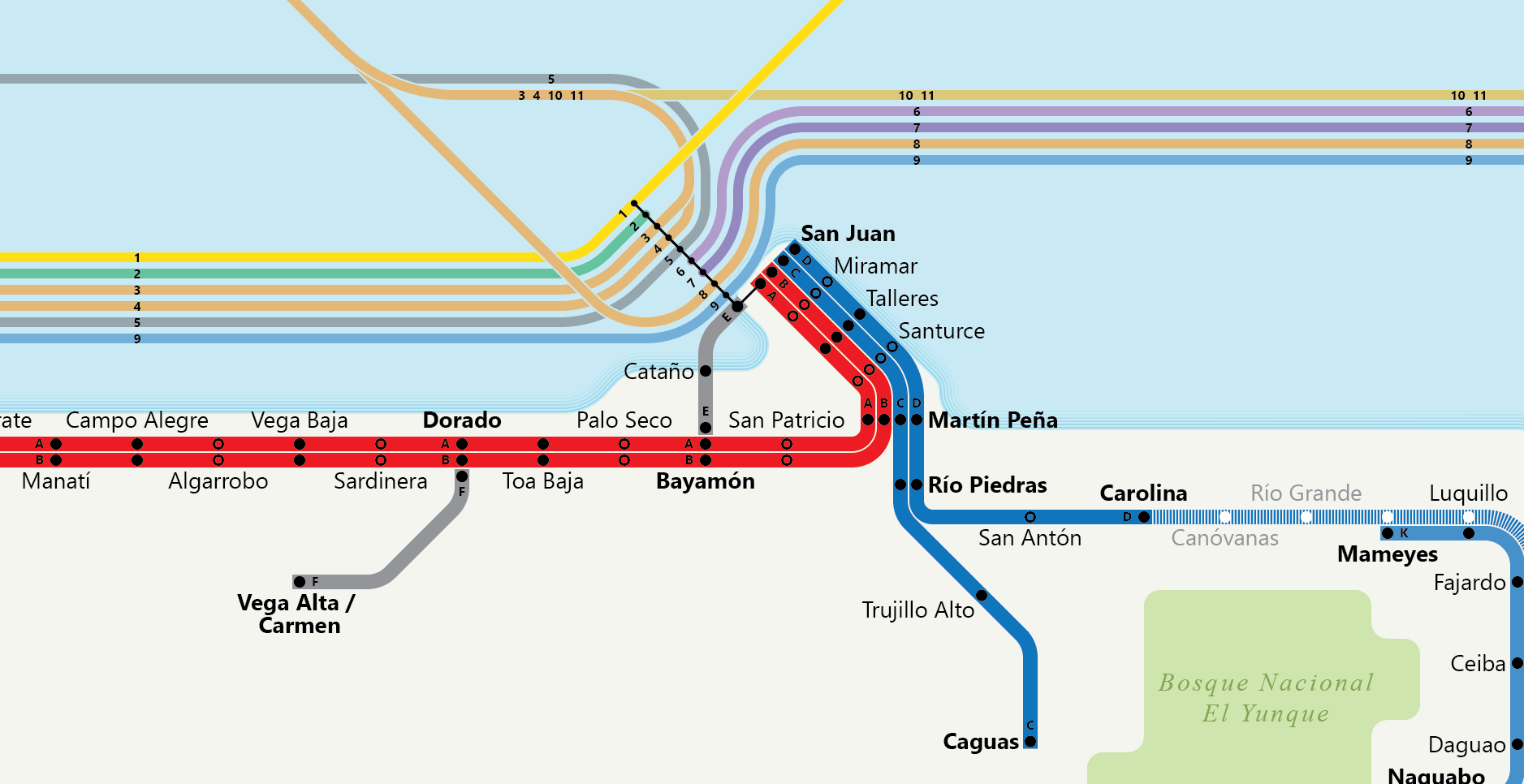 New map: Puerto Rico and the Virgin Islands — The Greater Marin