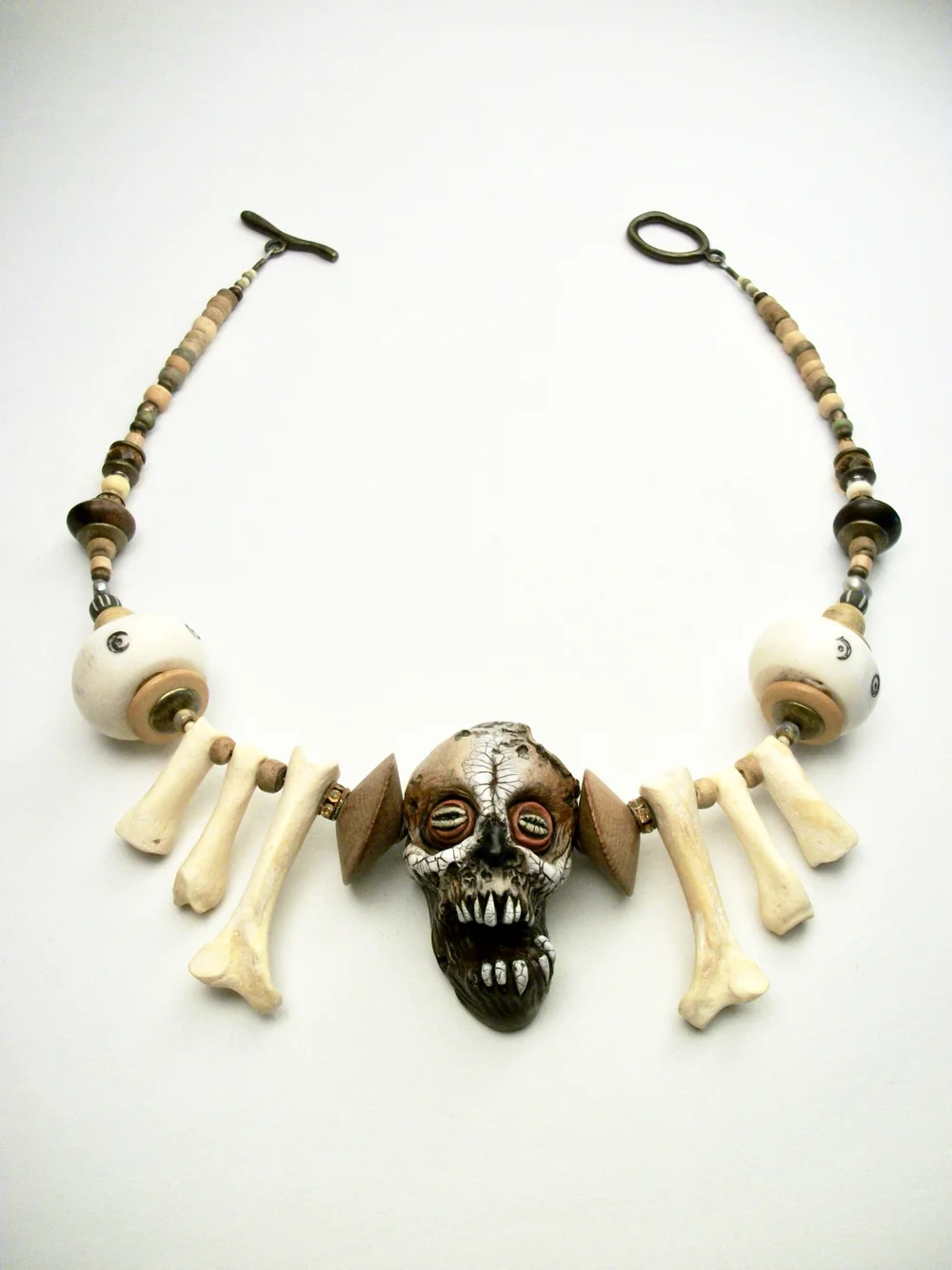 Dead Mayhem Skull Necklace