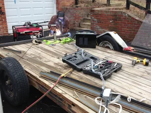 How to Rebuild A Landscaping Trailer Part #1