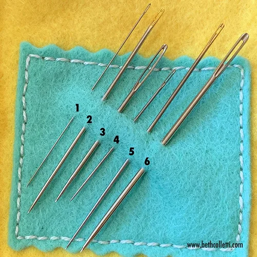 How to Choose the Right Needle for Your Hand Embroidery Project — Beth ...