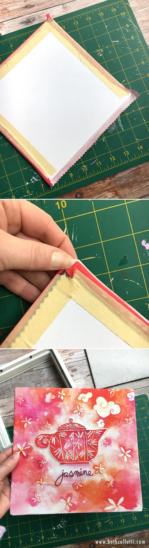 How to Display Your Embroidery Project in a Frame — Beth Colletti Art ...