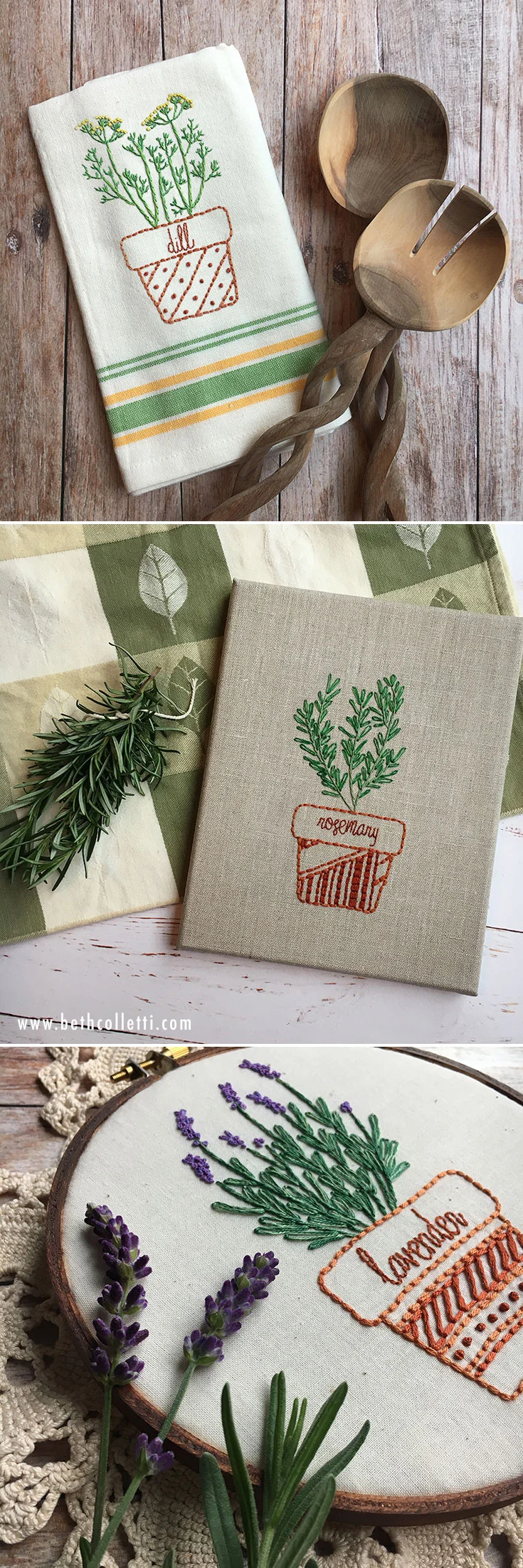 Stitch an Herb Garden with These 9 Hand Embroidery Patterns — Beth ...