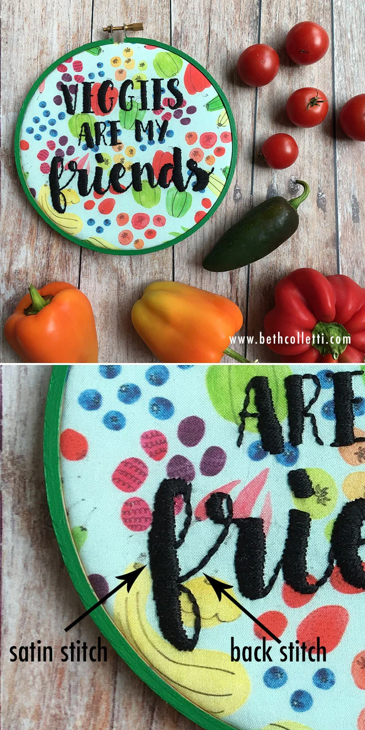 2 Different Techniques for Embroidering Letters + Free Patterns for ...