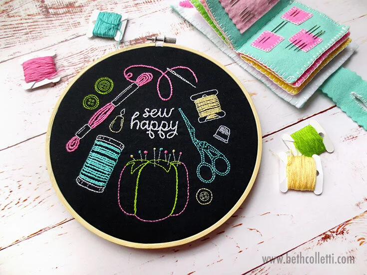 20 Fun Ways to Celebrate National Embroidery Month! — Beth Colletti Art ...