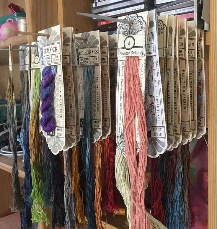Ideas and Inspiration for Organizing and Storing Your Embroidery Floss ...