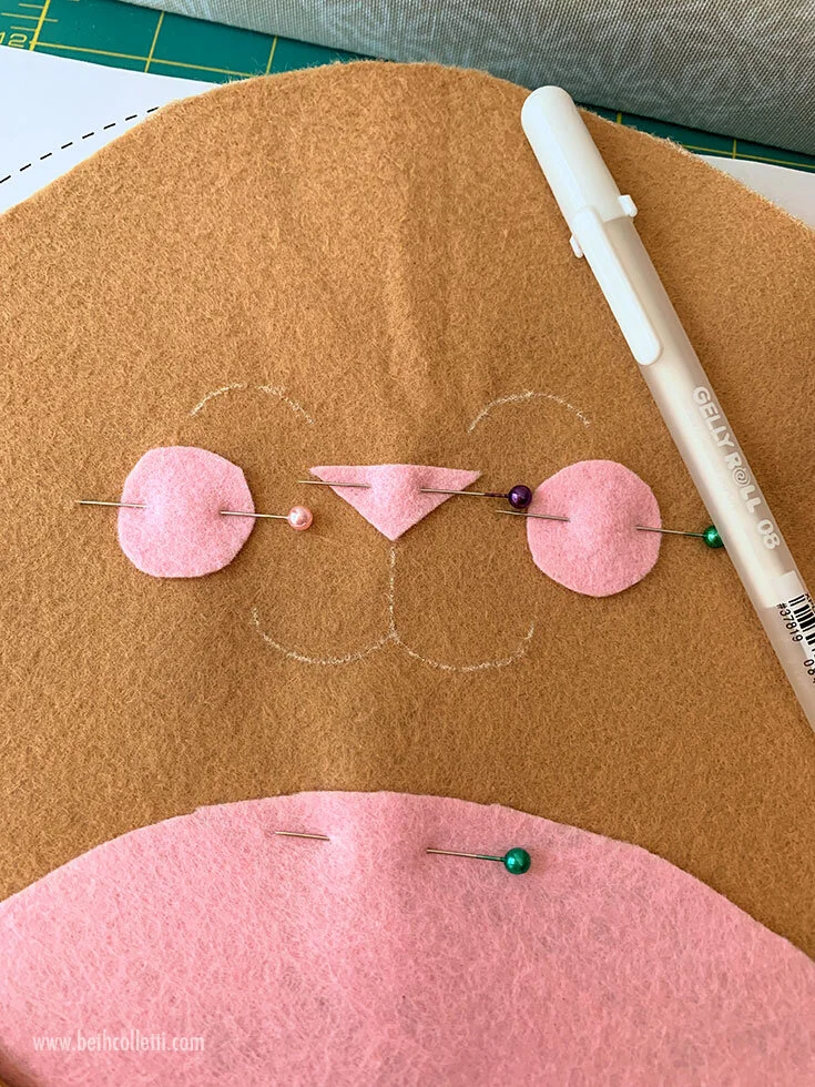 How to Transfer Embroidery Patterns onto Felt — Beth Colletti Art & Design