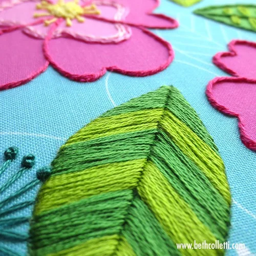 7 Tips for Beautiful Satin Stitches — Beth Colletti Art & Design