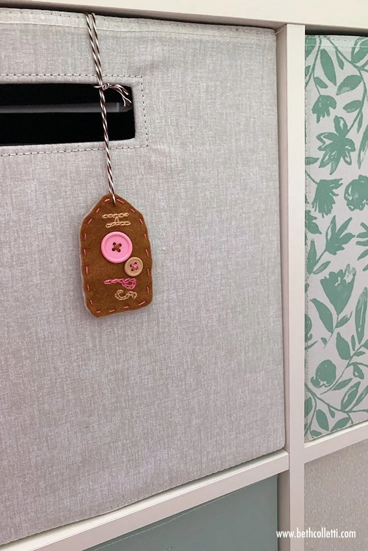 How to Create Embellished Felt Tags for Gifts, Organization and More ...