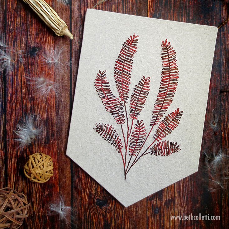 Use Adhesive Mounting Board to Display Your Embroidery Project — Beth ...