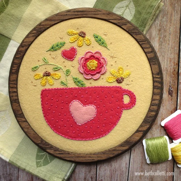 4 Ways to Add Appliquéd Details to Your Hand Embroidery — Beth Colletti ...