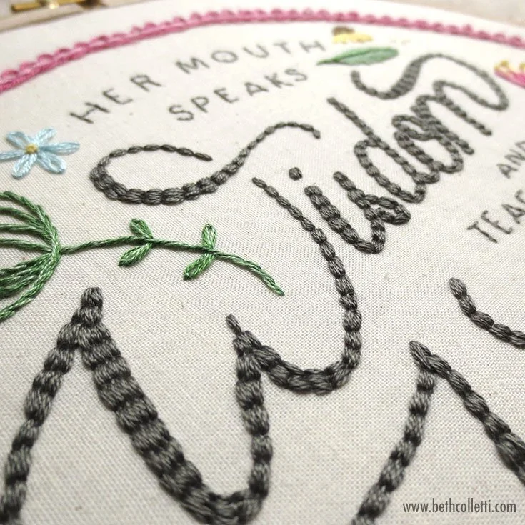 Tips, Ideas & Inspiration for Stitching Letters in Hand Embroidery ...