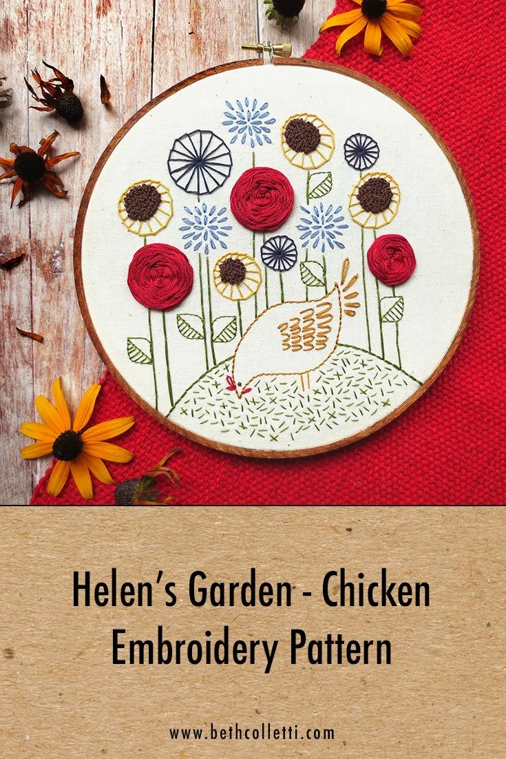 7 Fall Embroidery Patterns to Stitch this Autumn — Beth Colletti Art ...