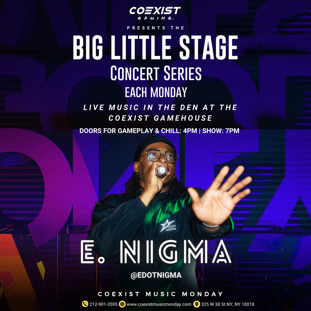 E. Nigma Live — E. NIGMA