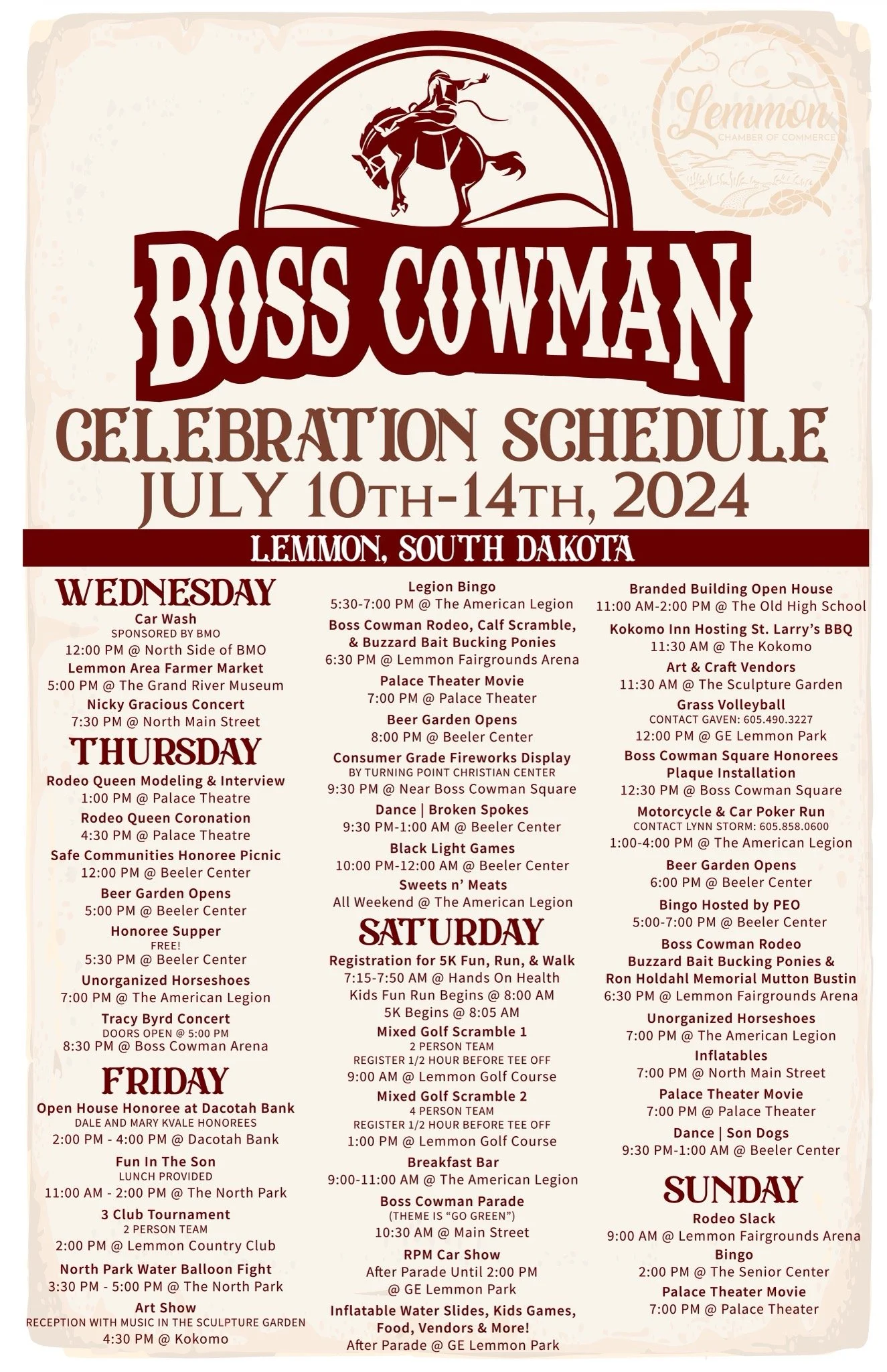 Boss Cowman Rodeo and Celebration! — Lemmon SD
