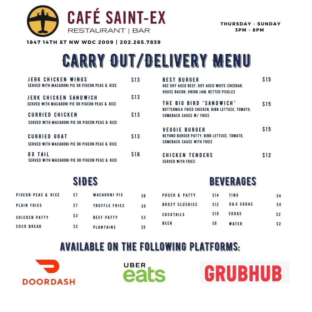 Food & Drinks — Saint-Ex