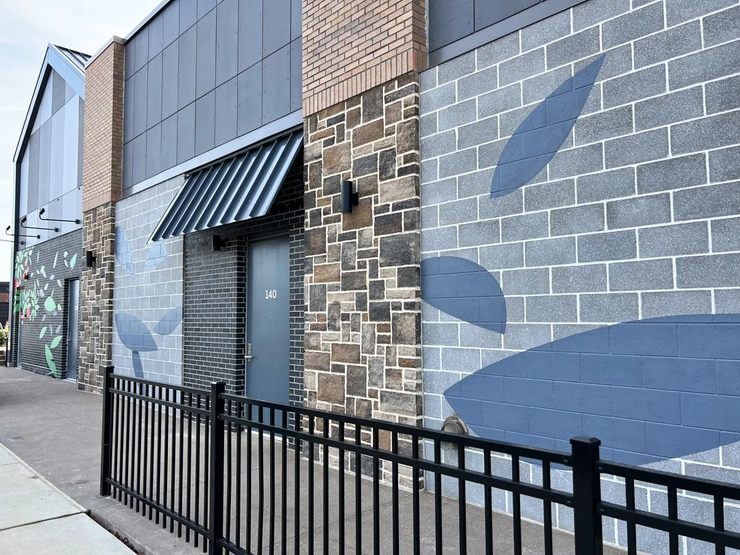 "Embreyone" Mural at Embrey Mill — Ponshop Studio and Gallery