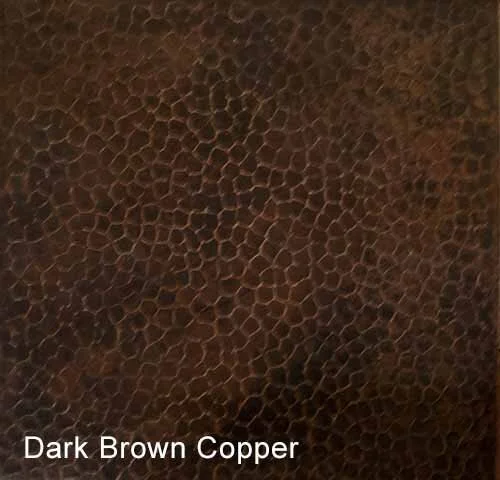 CUSTOMIZE COPPER PATINA COLORS