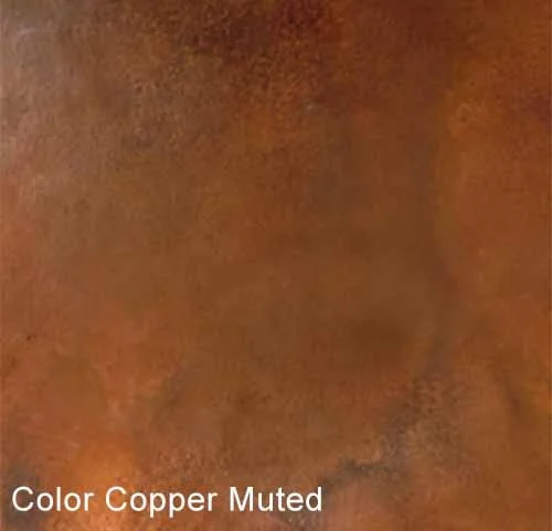 CUSTOMIZE COPPER PATINA COLORS