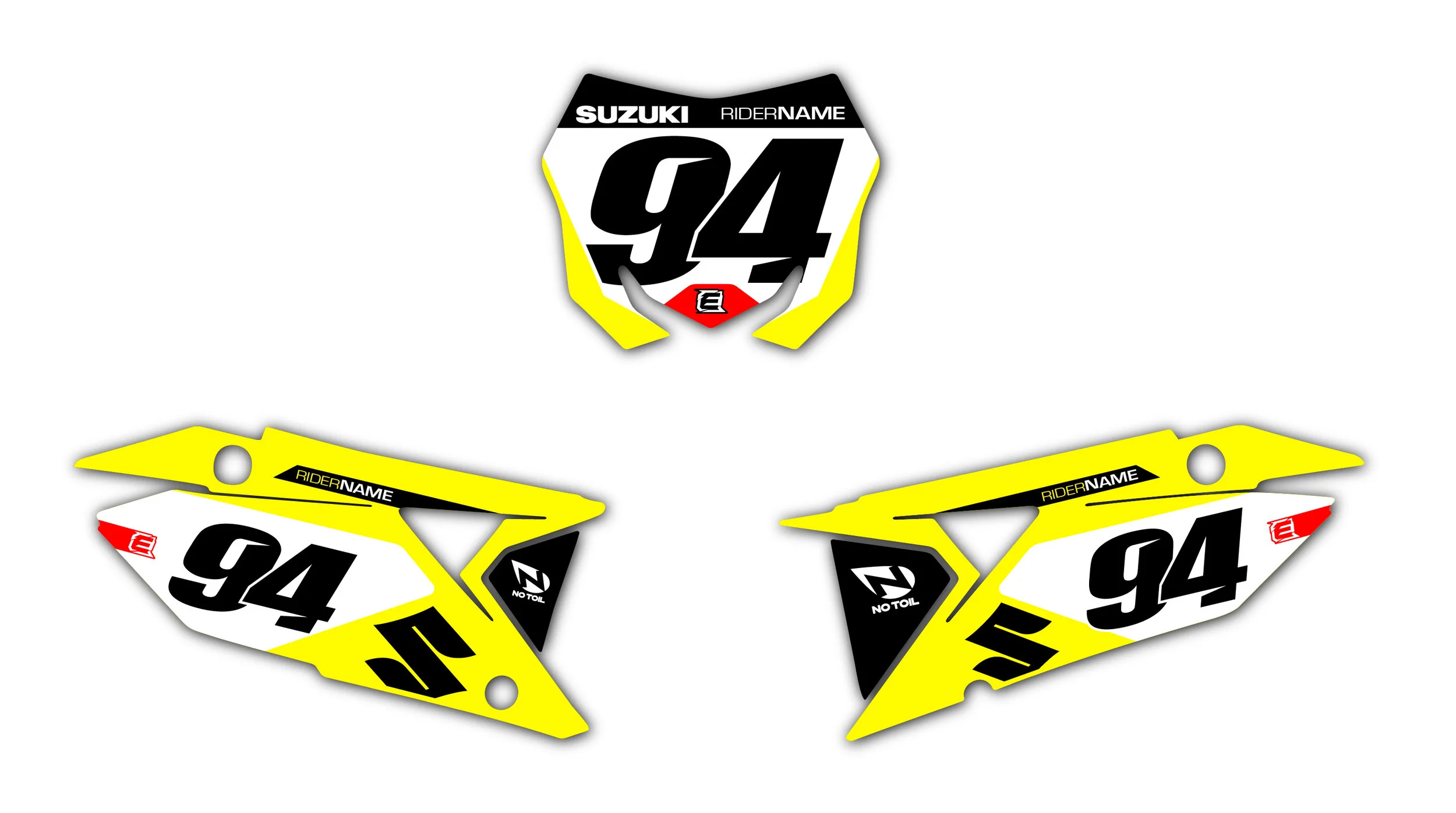 Pure Series Suzuki Plates — Elusive Graphics