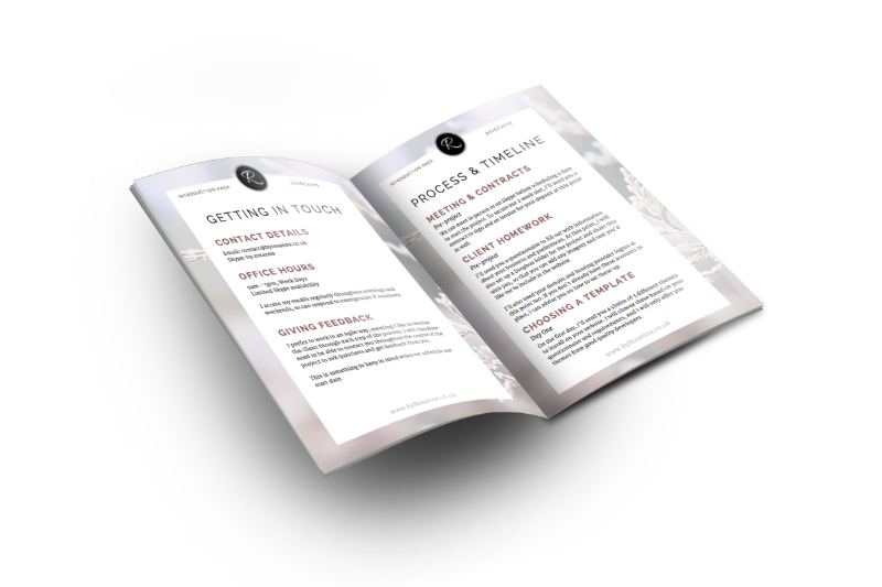 Creating Digital Collateral (Media Kits, Info Packs & PDFs) | byRosanna ...
