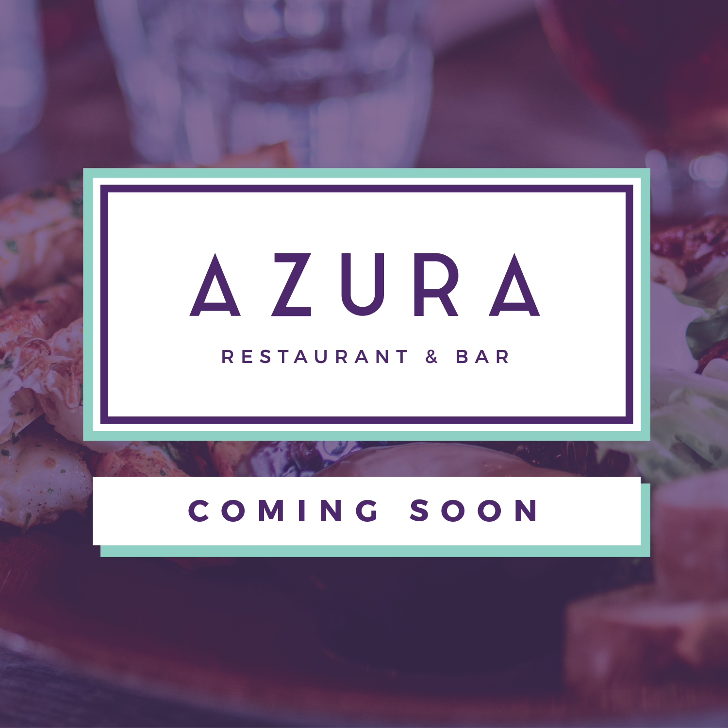 NEW LAUNCH: 'Azura Restaurant & Bar' Branding | byRosanna | Squarespace ...