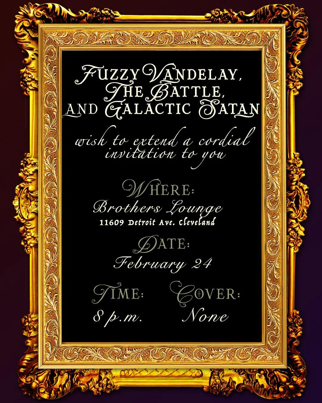 Calendar — The Brothers Lounge