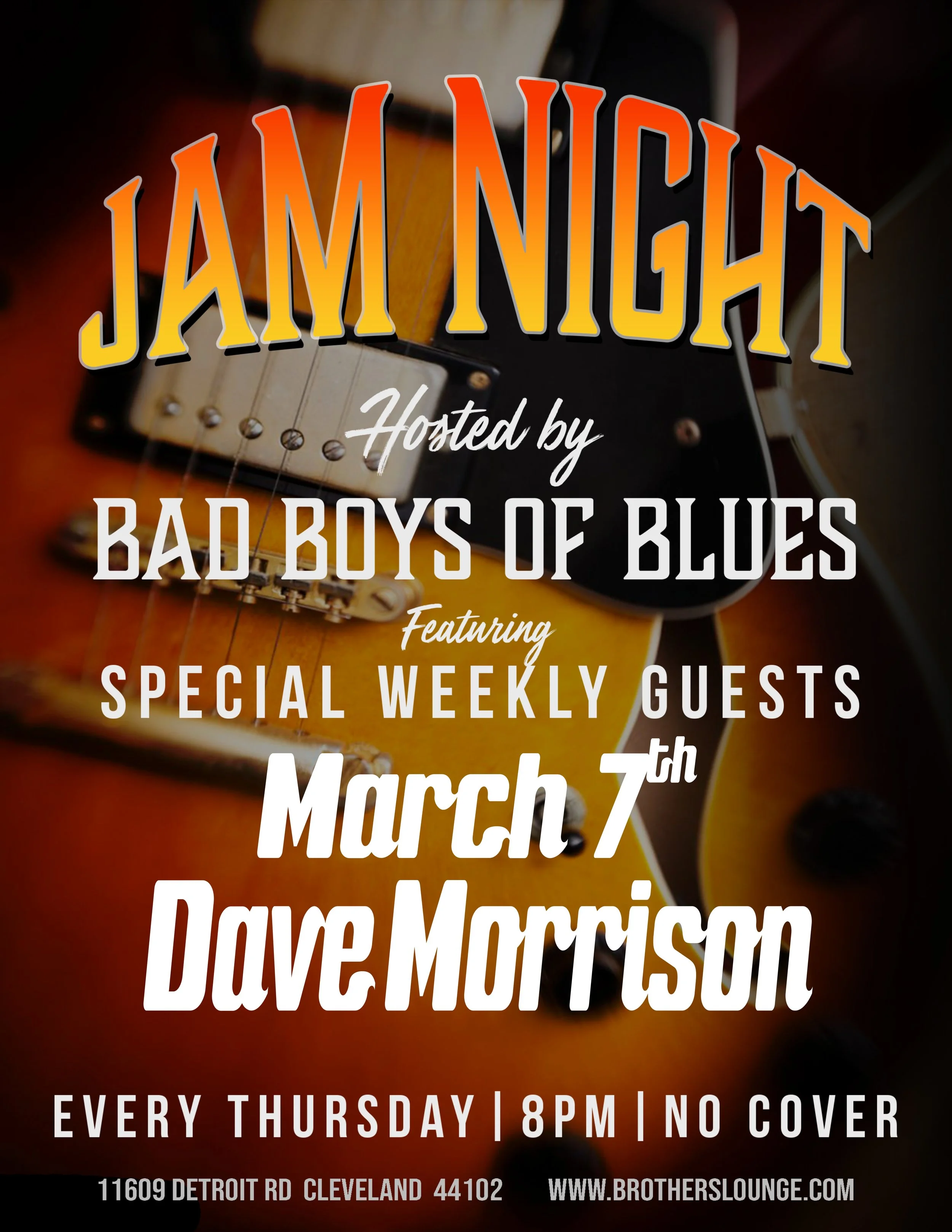 Calendar — The Brothers Lounge