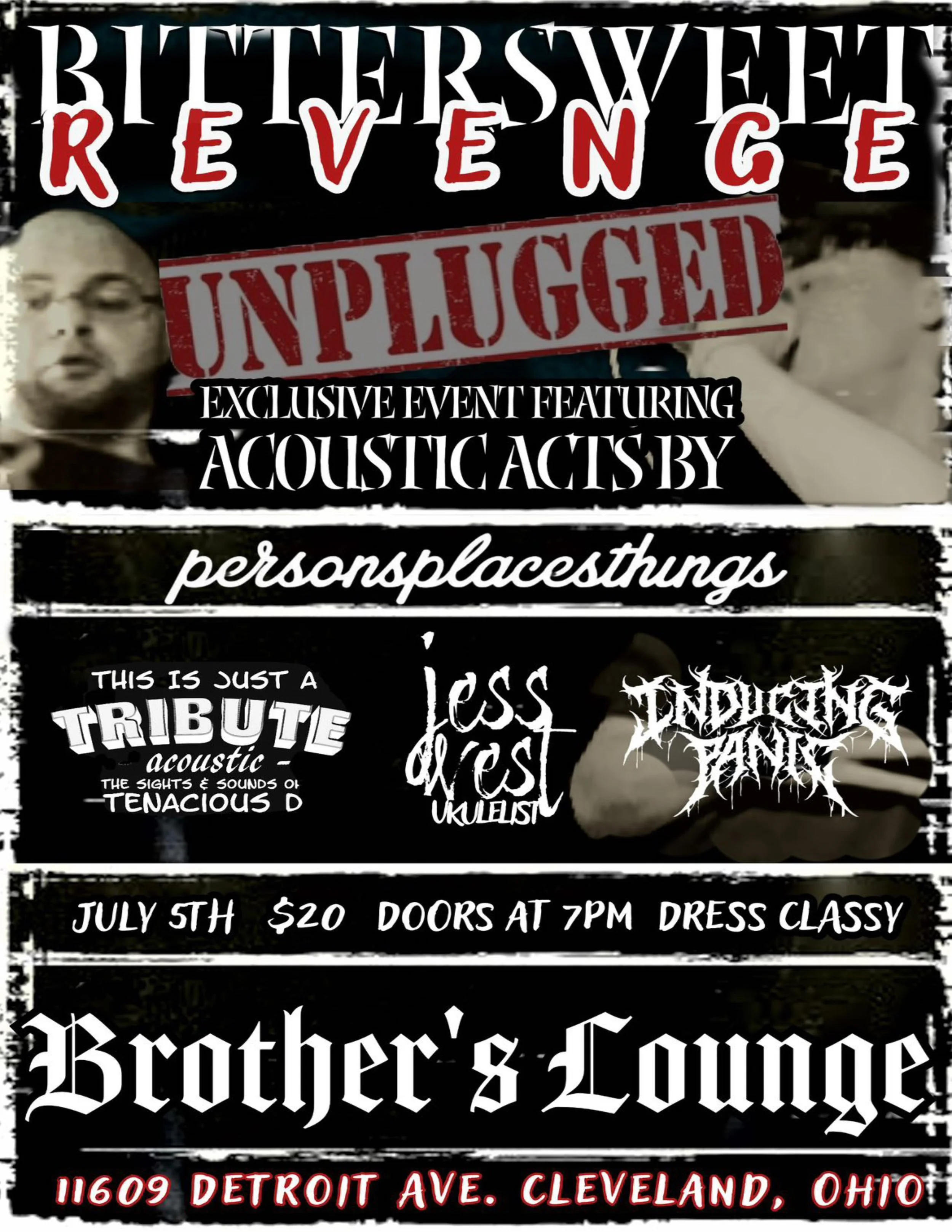 Calendar — The Brothers Lounge