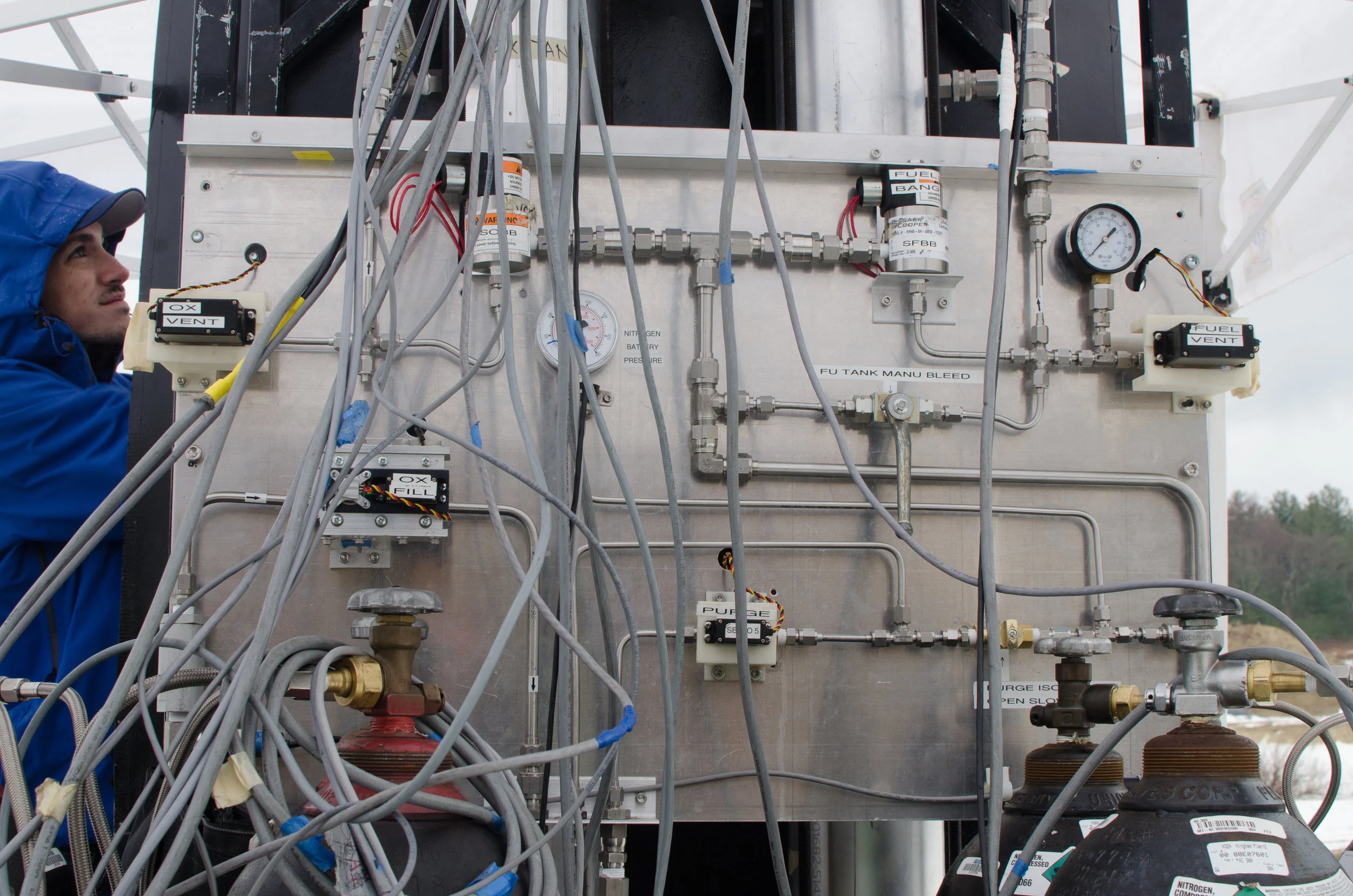 Vertical Test Stand — BURPG